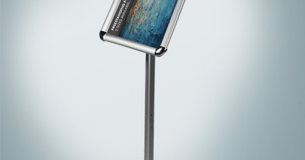 Sentry Free-Standing Poster Display Stands
